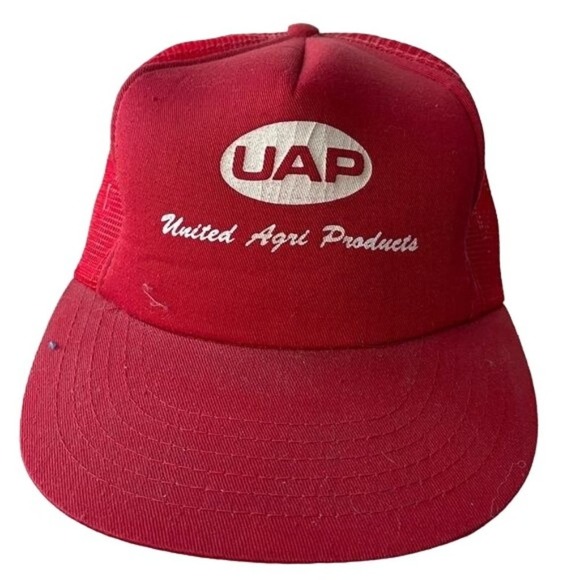 Vintage | Accessories | Vintage Snapback Hat Mesh Foam Red United Agri ...